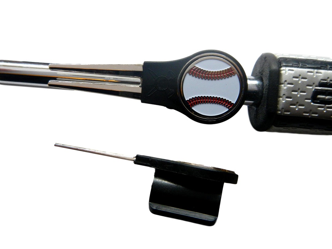 New Putter Mounted Divot Tool and Ball Marker- Baseball - Etsy