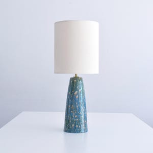 Farol - Handmade Ceramic Drip Glazed Table Lamp Debarro De Barro - Etsy