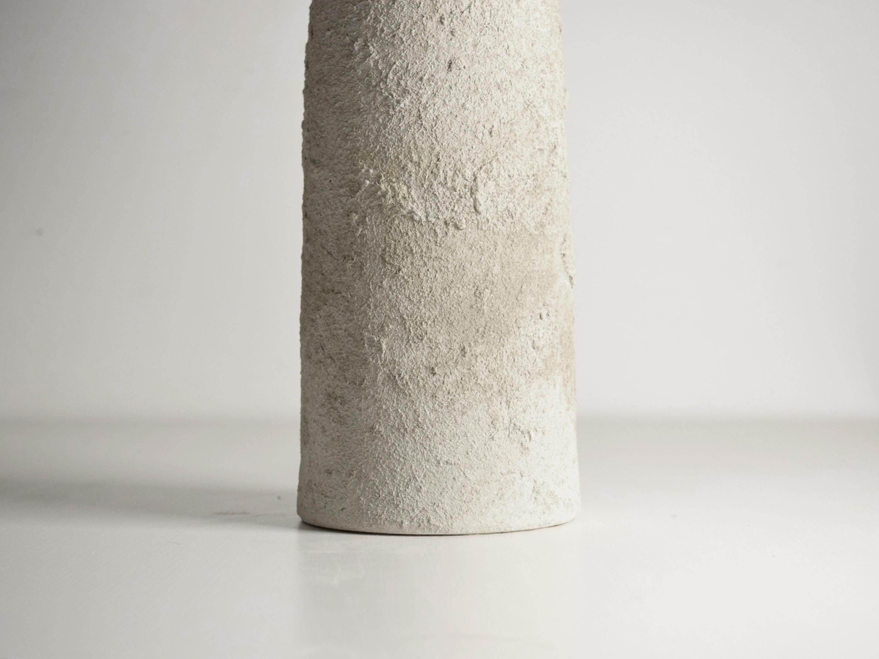 Handmade Dimmable Ceramic Table Lamp With Concrete Texture Debarro De ...
