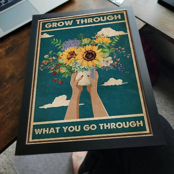 Grow Through What You Go Through Svg - Etsy