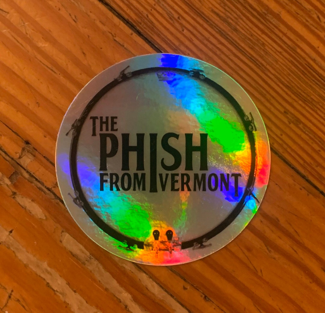 Phish Beat Drumhead 3” Holographic Sticker. - Etsy