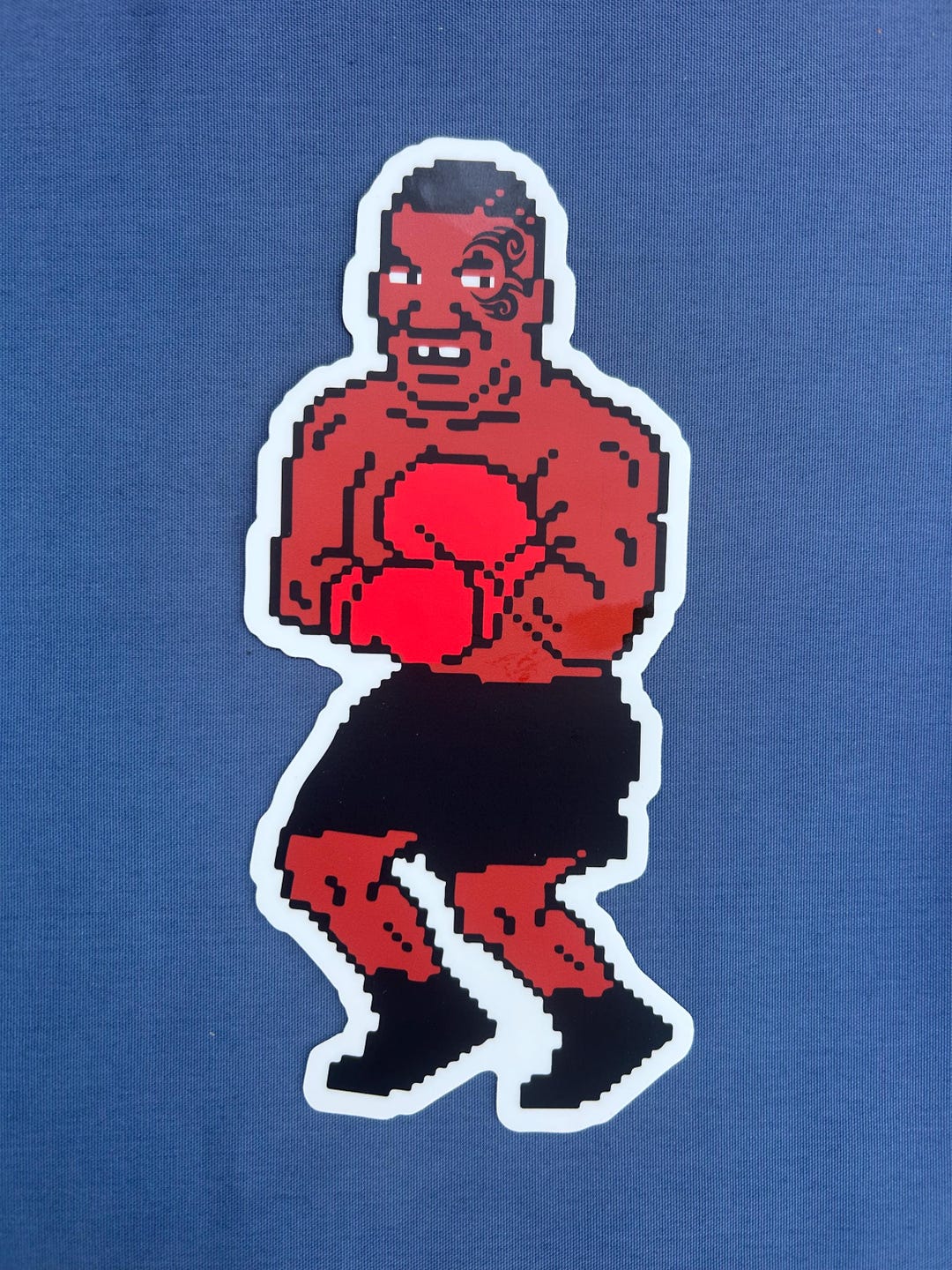 Mike Tyson Punch Out 7” Sticker Large - Etsy