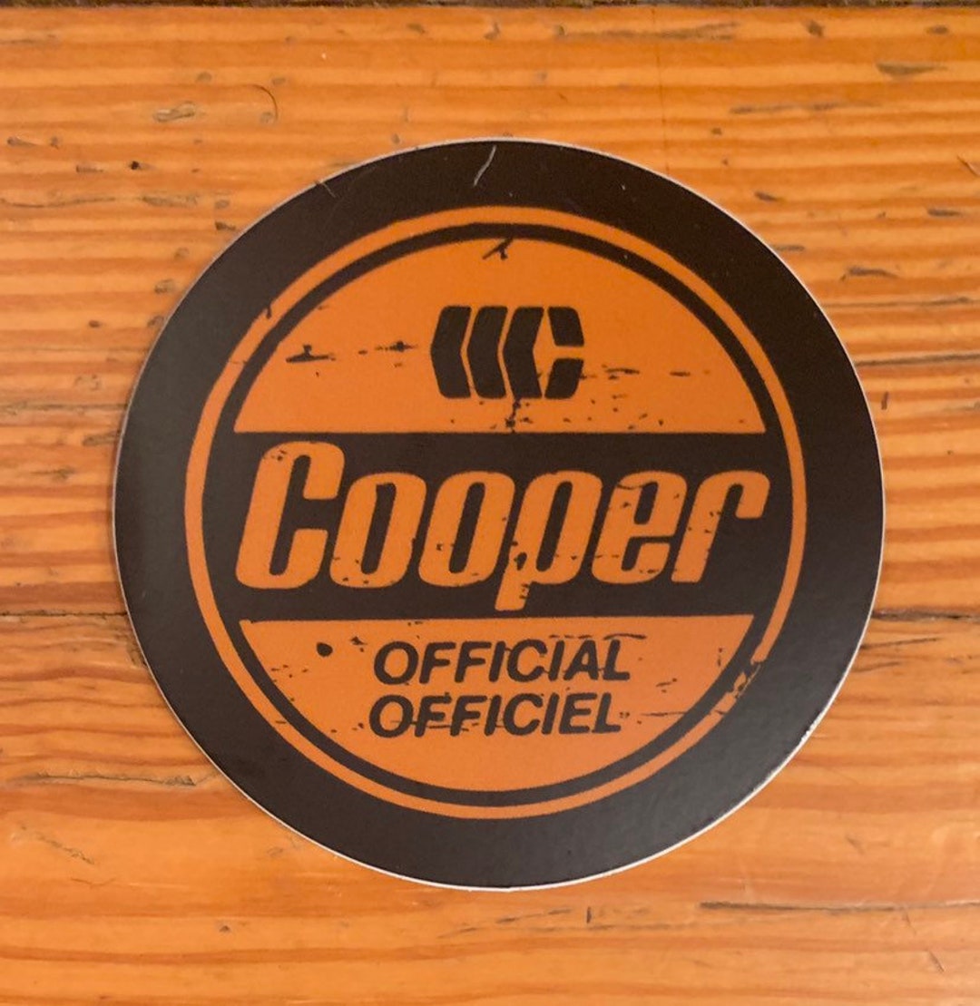 Hockey Puck Sticker Cooper - Etsy