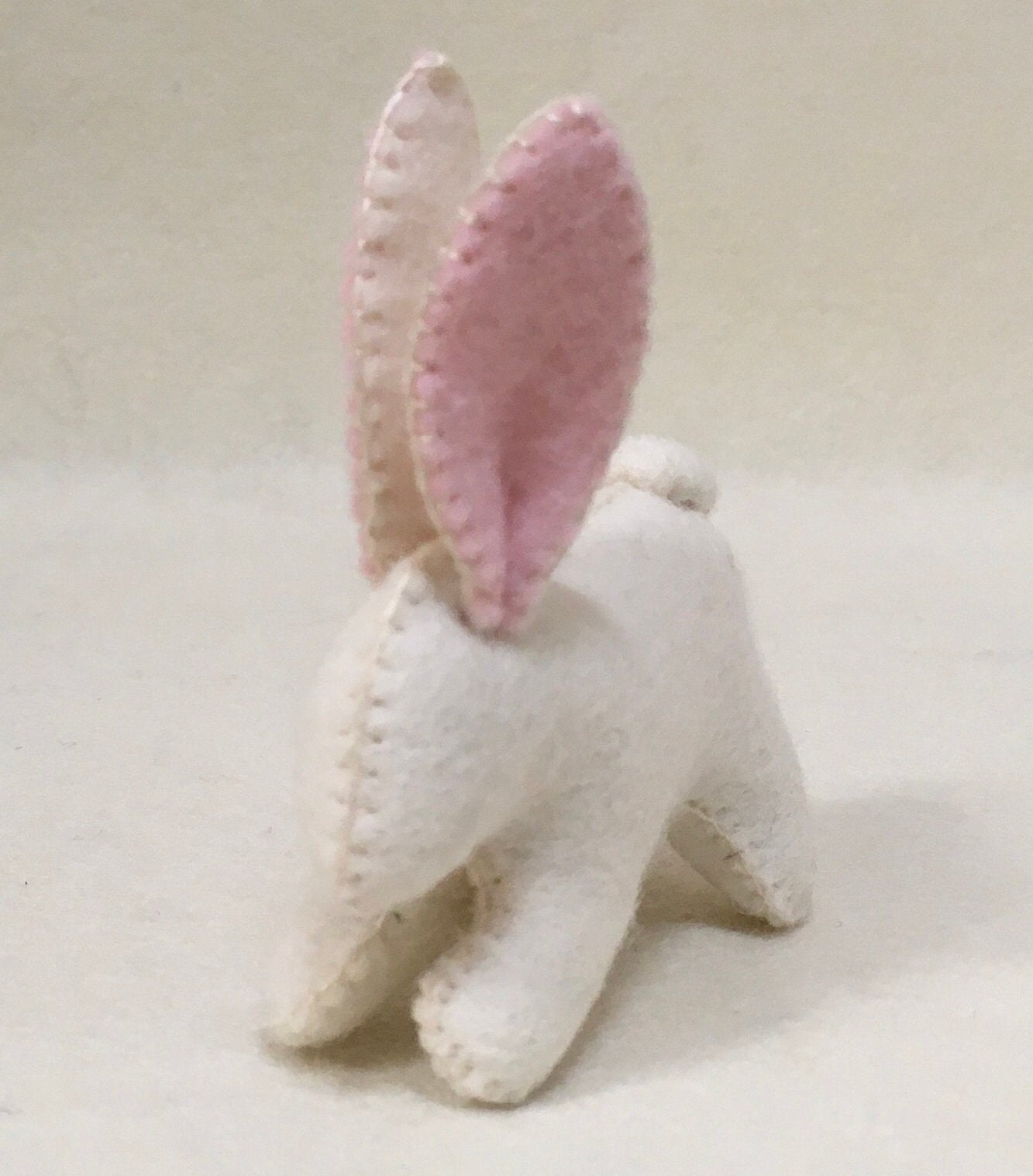 Felt Rabbit Pure Wool Felt Animals Steiner Toys Waldorf - Etsy Australia