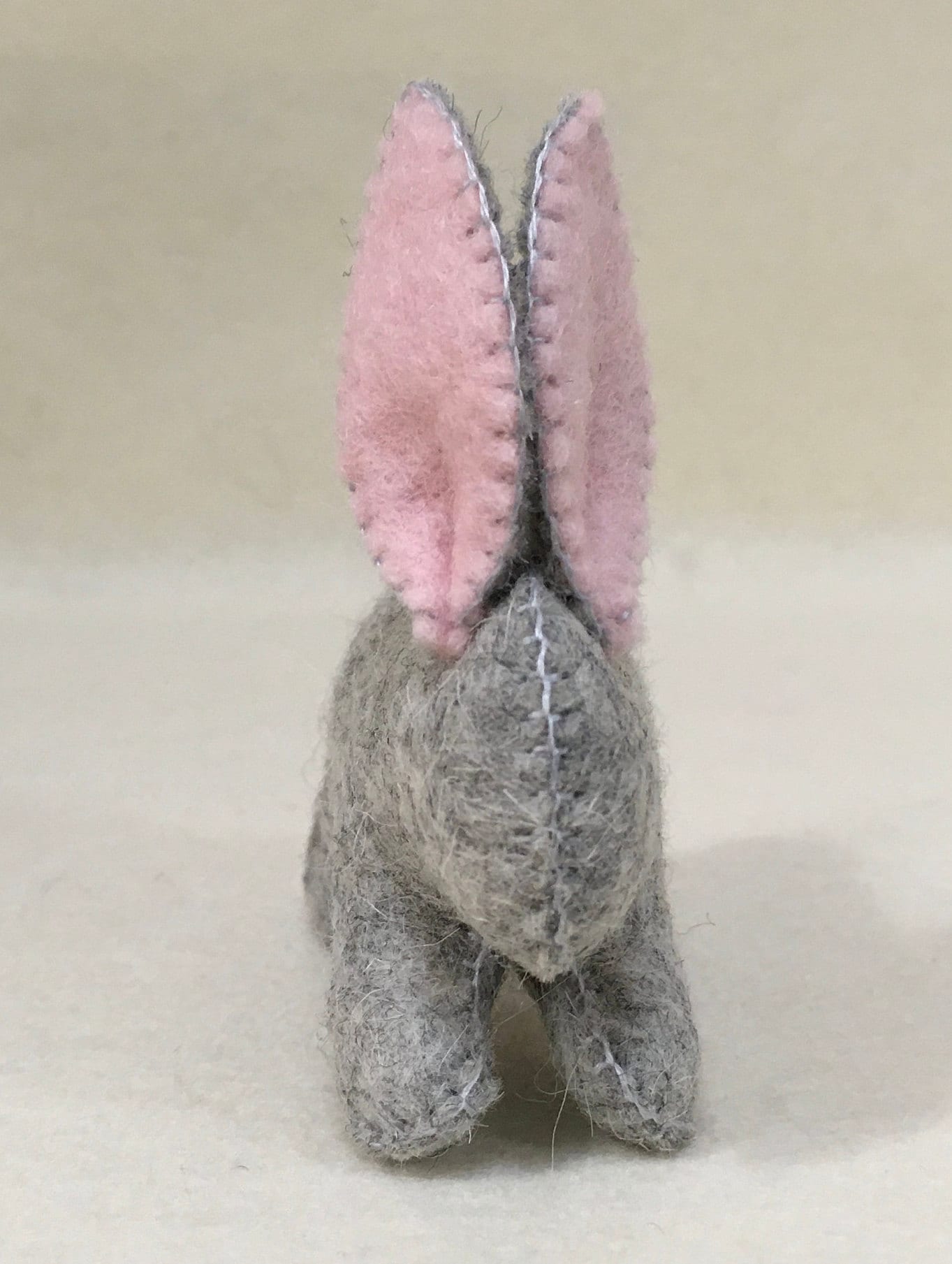 Felt Rabbit Pure Wool Felt Animals Steiner Toys Waldorf - Etsy Australia