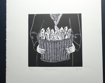 Oxford Shark House Limited Edition Lino Print - Etsy UK