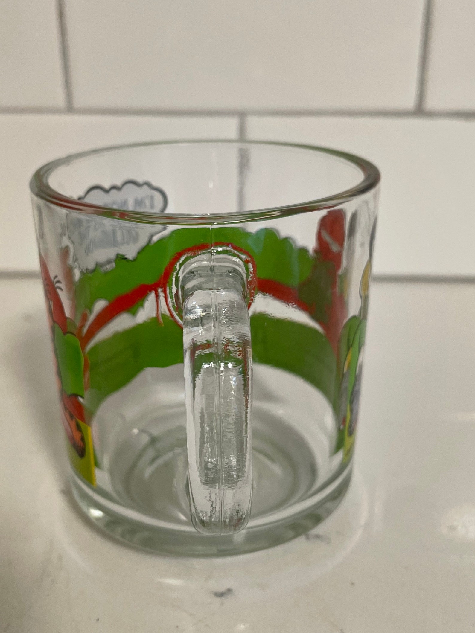 Garfield Glass Cup Mcdonalds Promo Mug 1980 Arlene Odie Nermal - Etsy