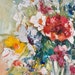 D.baker-flowers in Vase-oil Textured Canvas Painting-signed by Artist ...