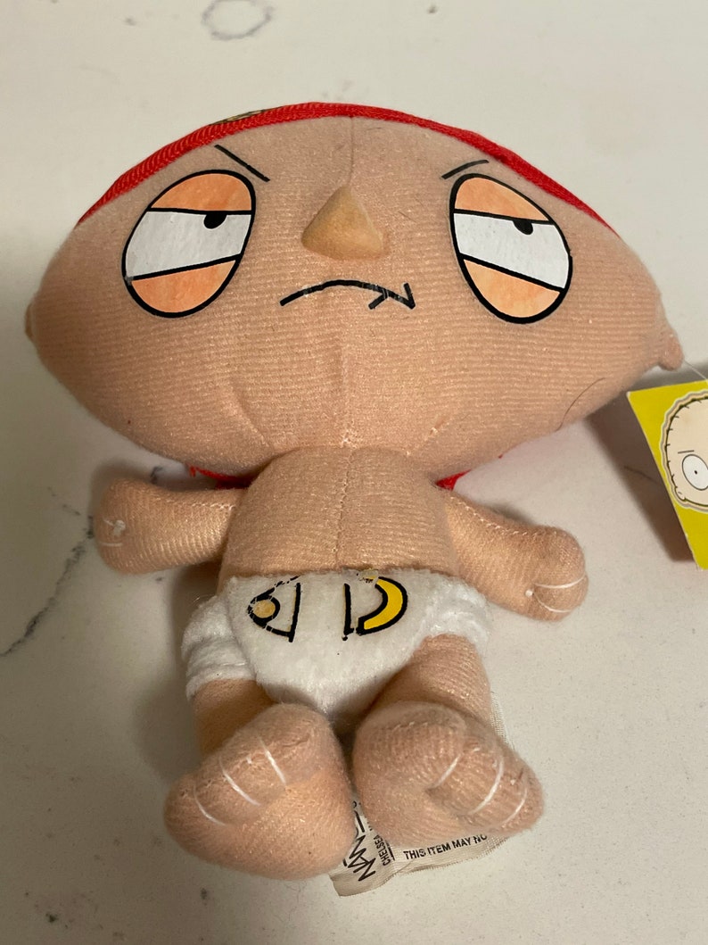 VTG Nanco Stewie Griffin Family Guy Diaper Karate Plush | Etsy