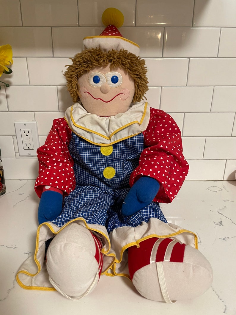 Rare-vintage 1987-gymboree Dance With Me-gymbo the Clown- Large 36in ...
