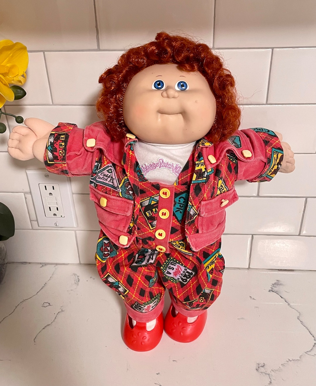 Rare-hard to Find-vintage 1982-cabbage Patch Kids Designer Line Blue ...