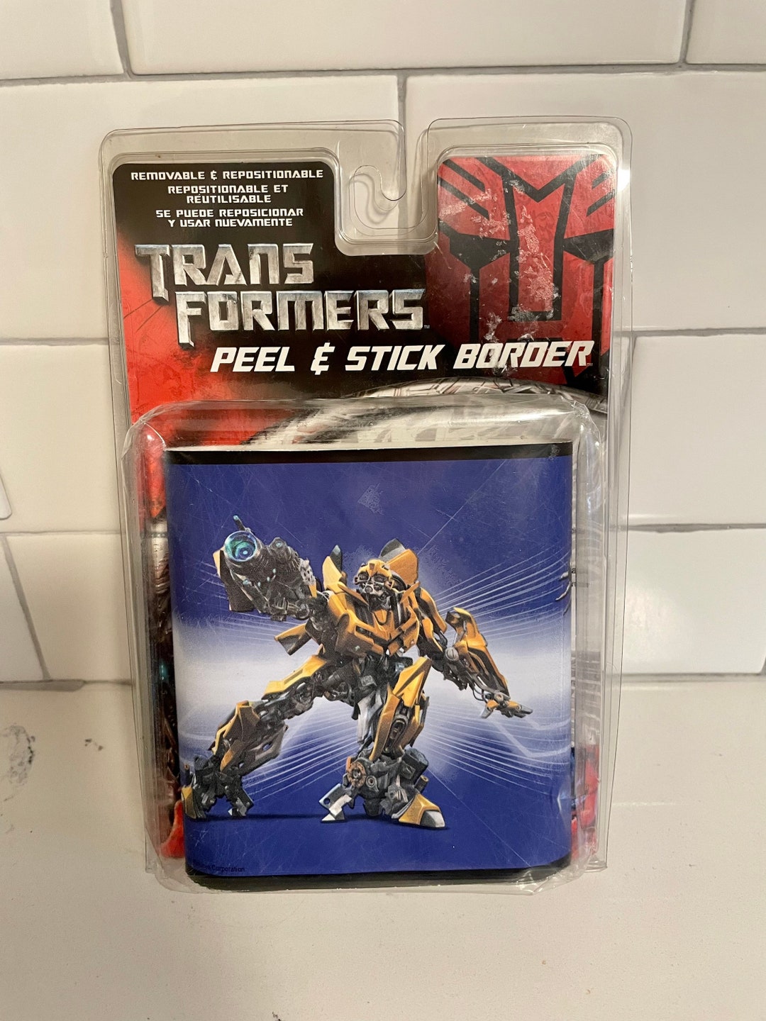 Transformers Wall Border Decal 5 Yards Removable/reposition-room Decor ...