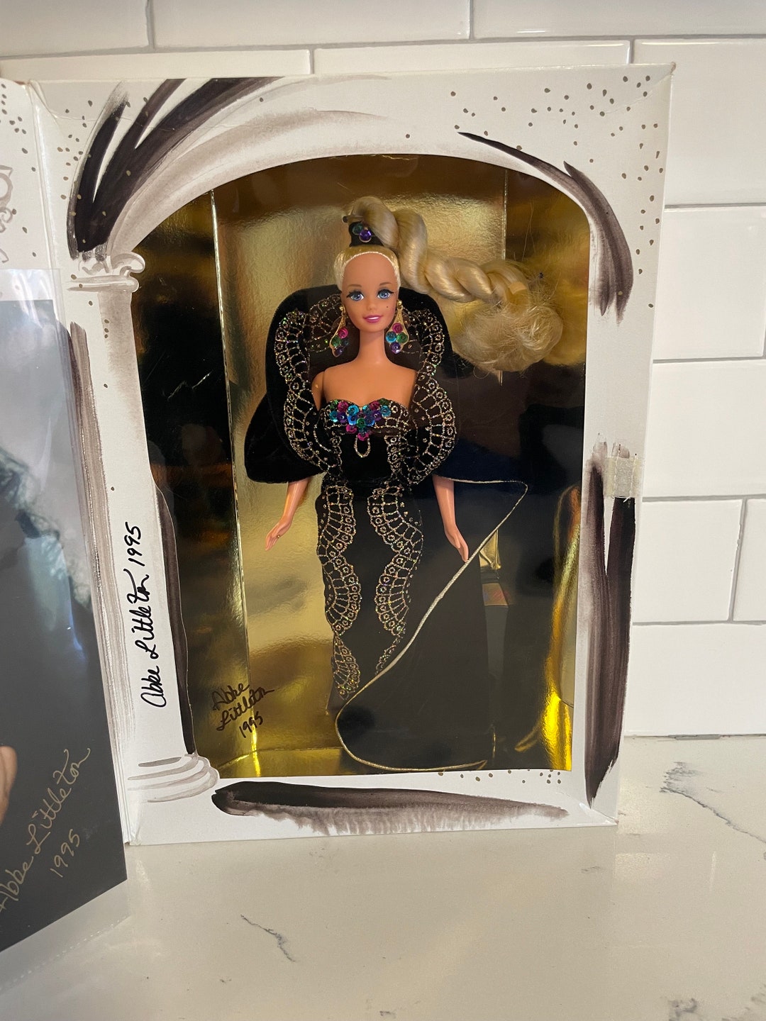 Rare 1995 Midnight Gala BARBIE Classique Collection-mattel-w/ Designer ...