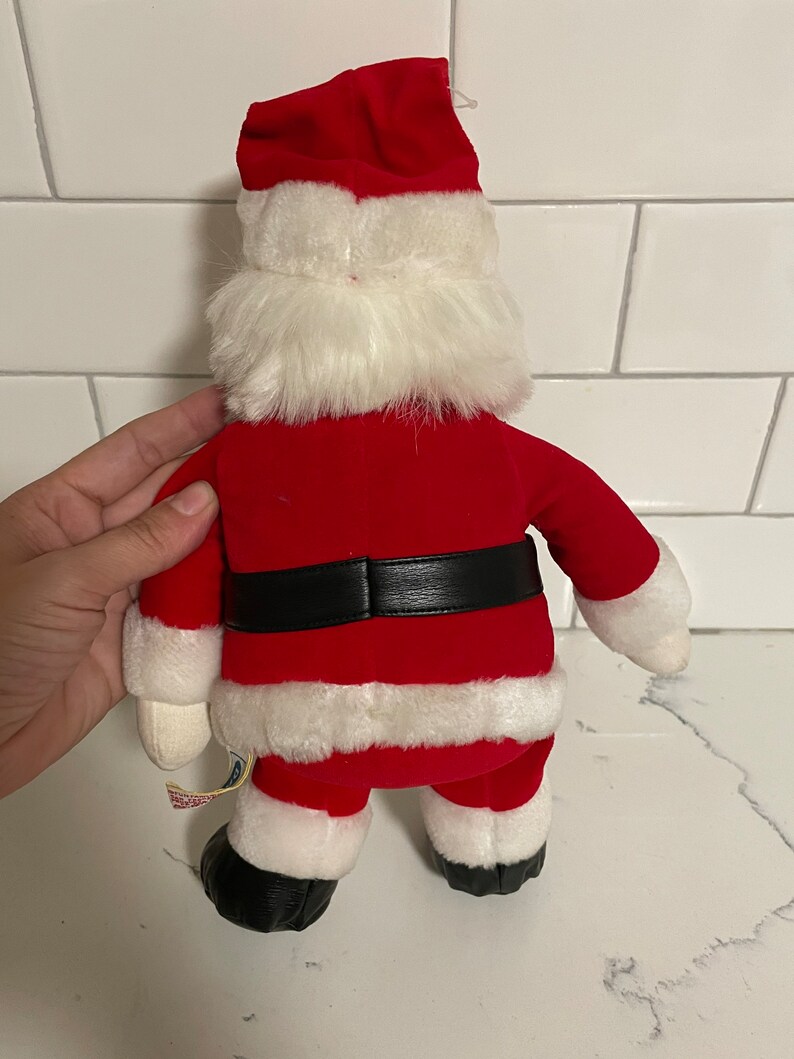 Rare VTG 1984-dakin 10 Santa Claus Doll-shelf Sitter Plush - Etsy