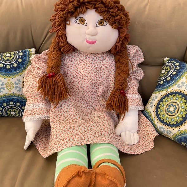 Soft Sculpture Doll - Etsy