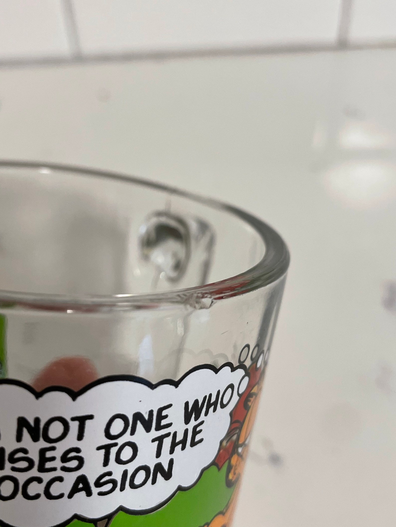 Garfield Glass Cup Mcdonalds Promo Mug 1980 Arlene Odie Nermal - Etsy