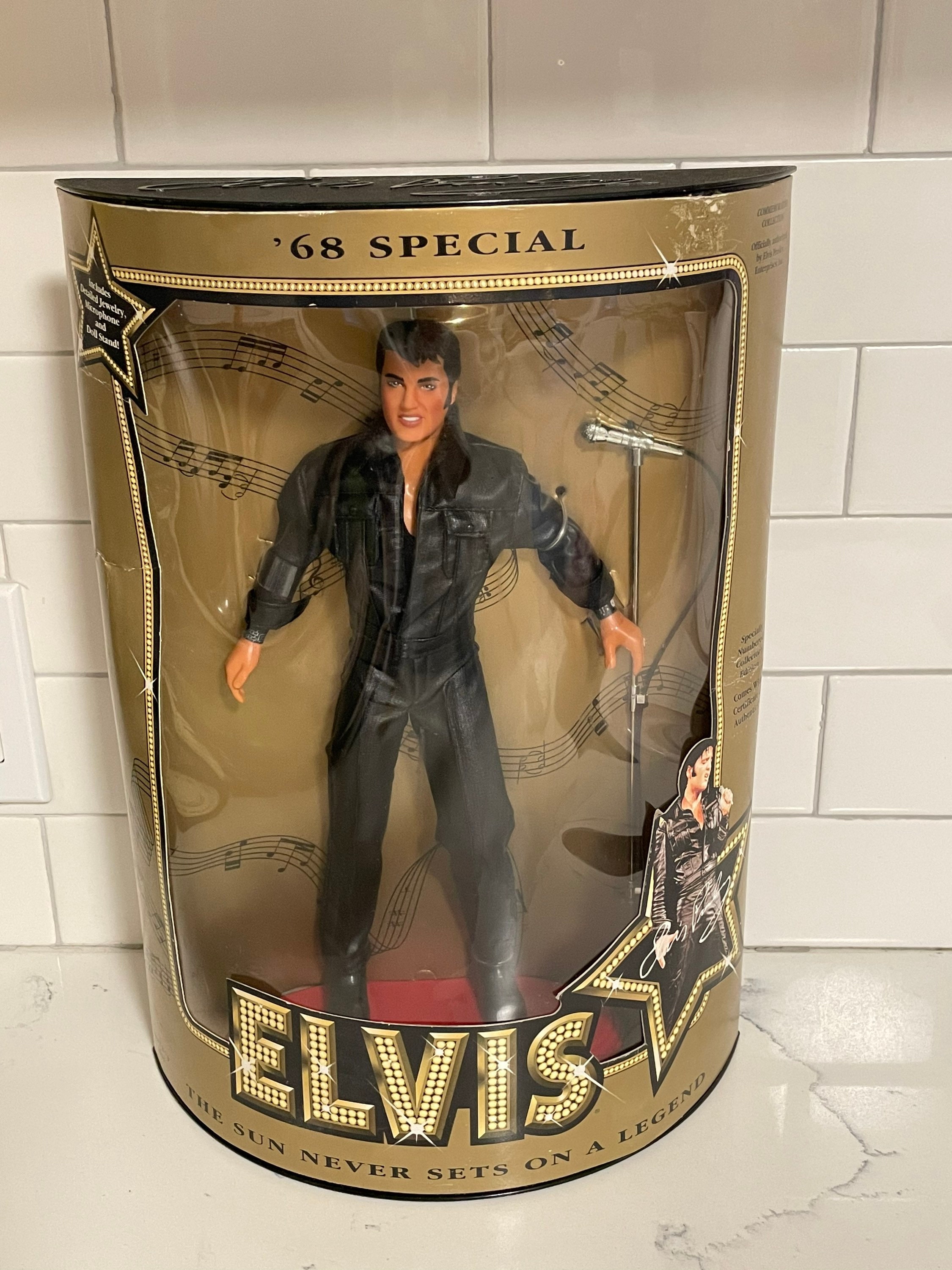 Vintage 1993-hasbro Commemorative Collection Elvis 68 - Etsy