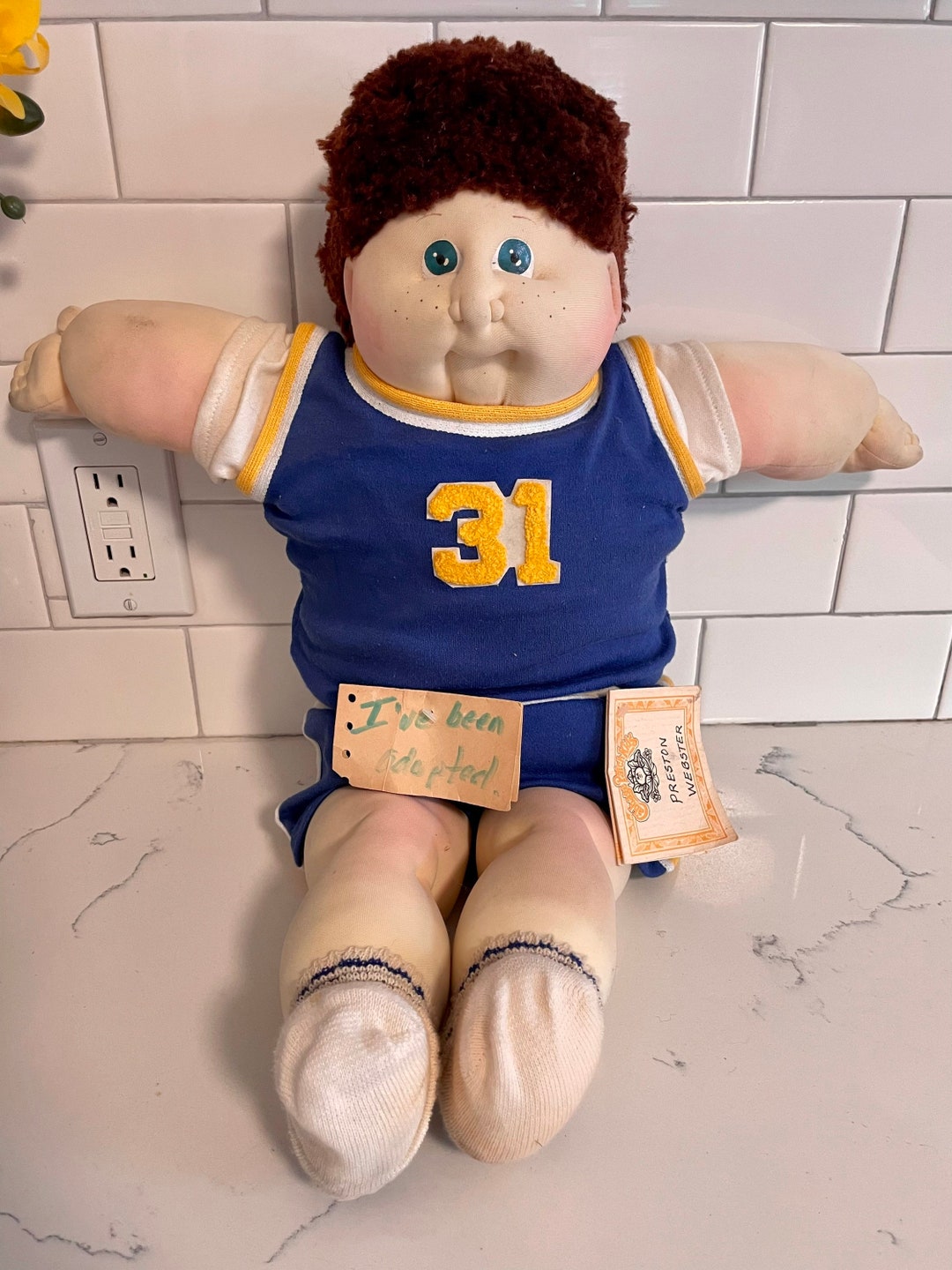 RARE Vintage 1987 Cabbage Patch Kid-the Little People Boy Signed ...