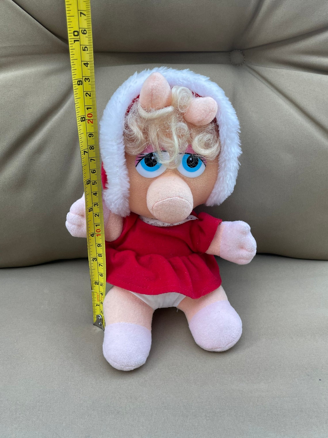 Vintage 1987 Mcdonalds Miss Piggy Plush Doll Muppet Baby - Etsy