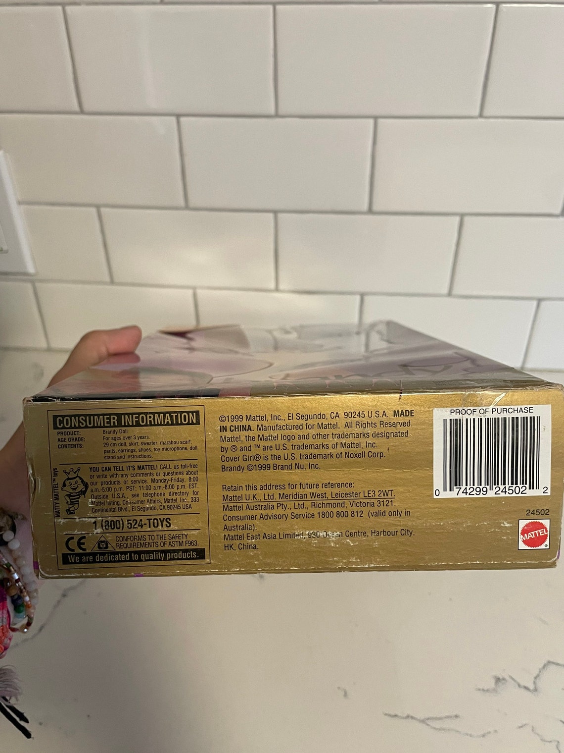 Rare Mattel 1999 Superstar Brandy Barbie Doll Moesha Singer - Etsy