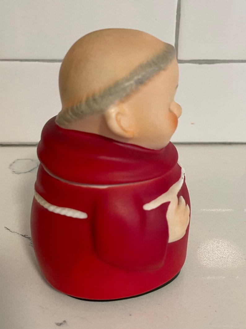 Rare-vtg 1960 Goebel Hummel Red Cardinal Friar Tuck Monk-condiments - Etsy