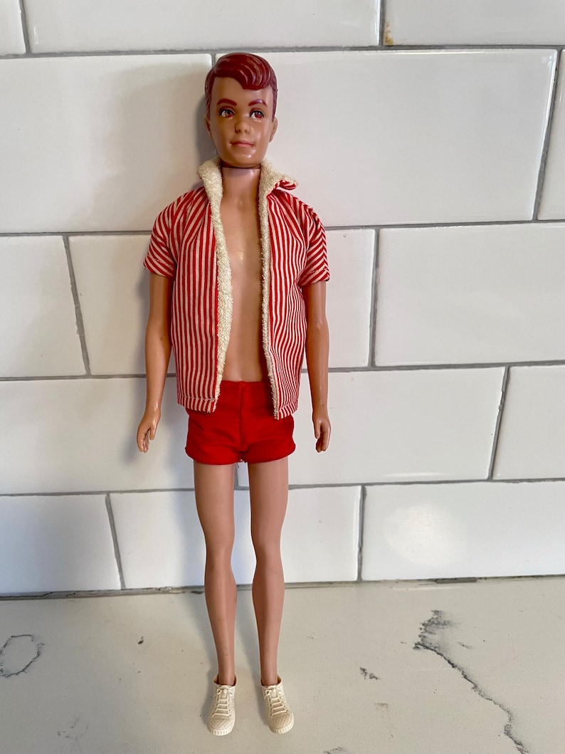Vintage 1960 Allan Doll, Mattel Inc, Hawthorne, California USA - Etsy