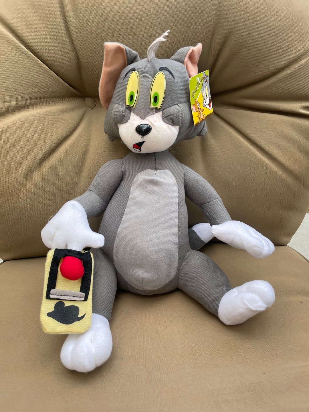 Tom and Jerry Cartoons - Tom Plush Toy Collectible 10” - Etsy