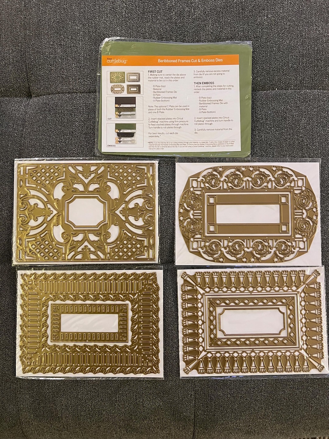 New-anna Griffin BERIBBONED Frames Dies - Full Set #349 - Etsy