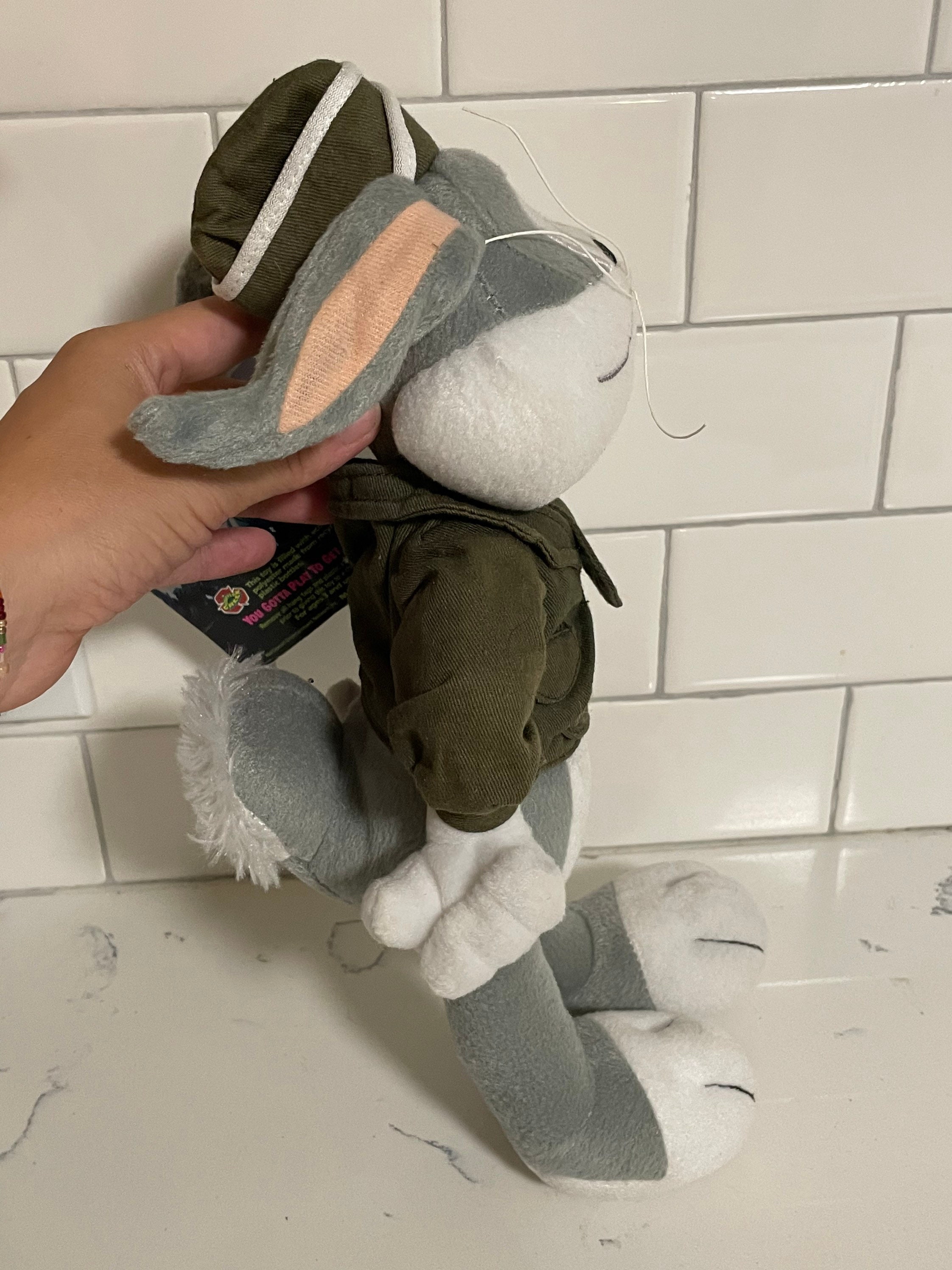 Nanco Bugs Bunny Plush Army Uniform Soldier WB Looney Tunes - Etsy Canada