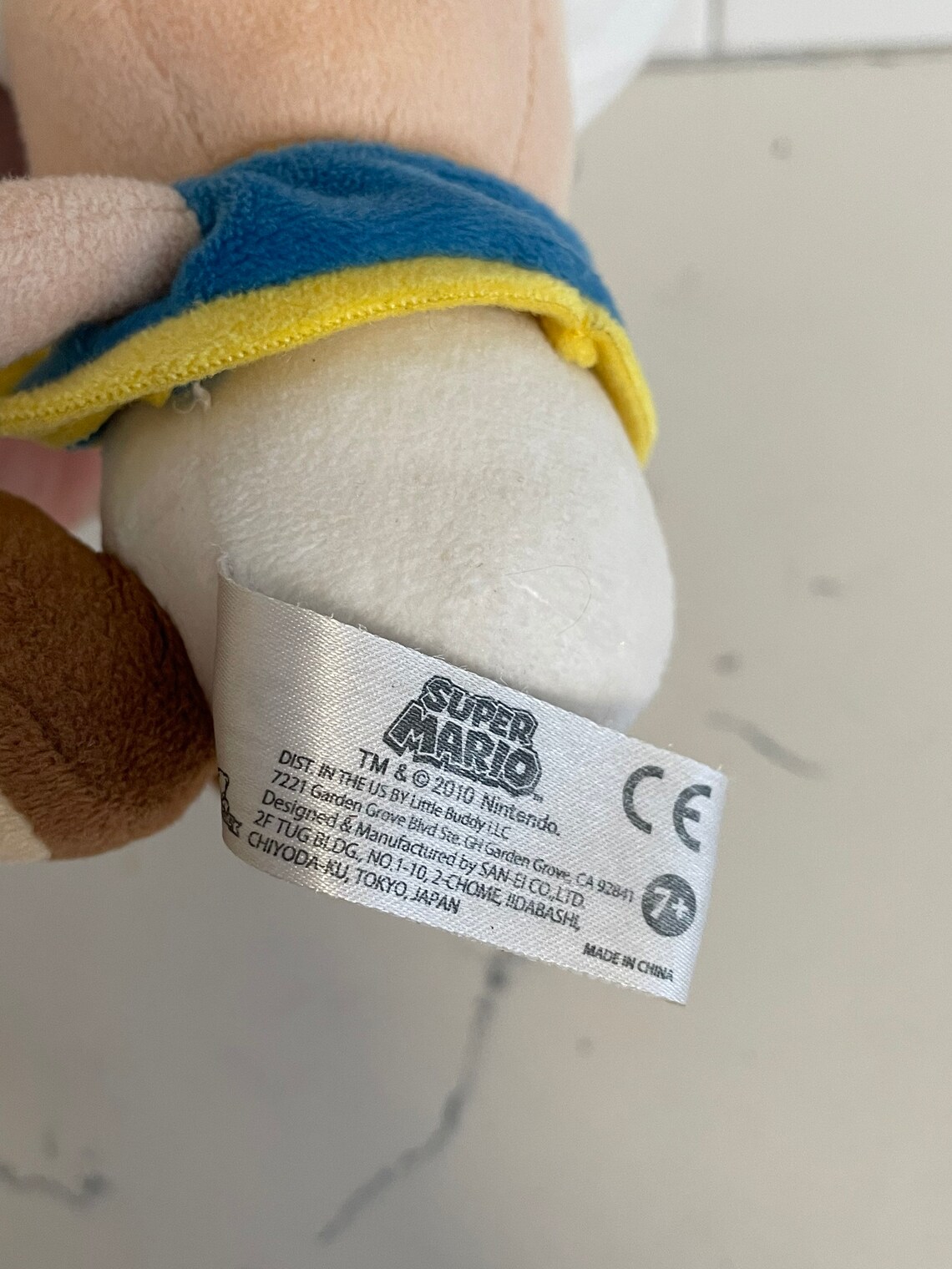 Nintendo Super Mario Blue Toad Small Plush Stuffed Animal Toy | Etsy