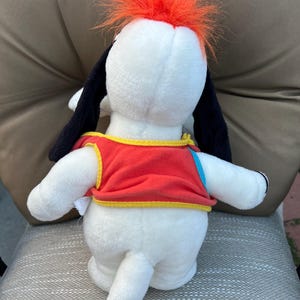 Vintage 1990 Droopy Dog Plush Stuffed Animal Toy Bandai Tom & Jerry 13 ...