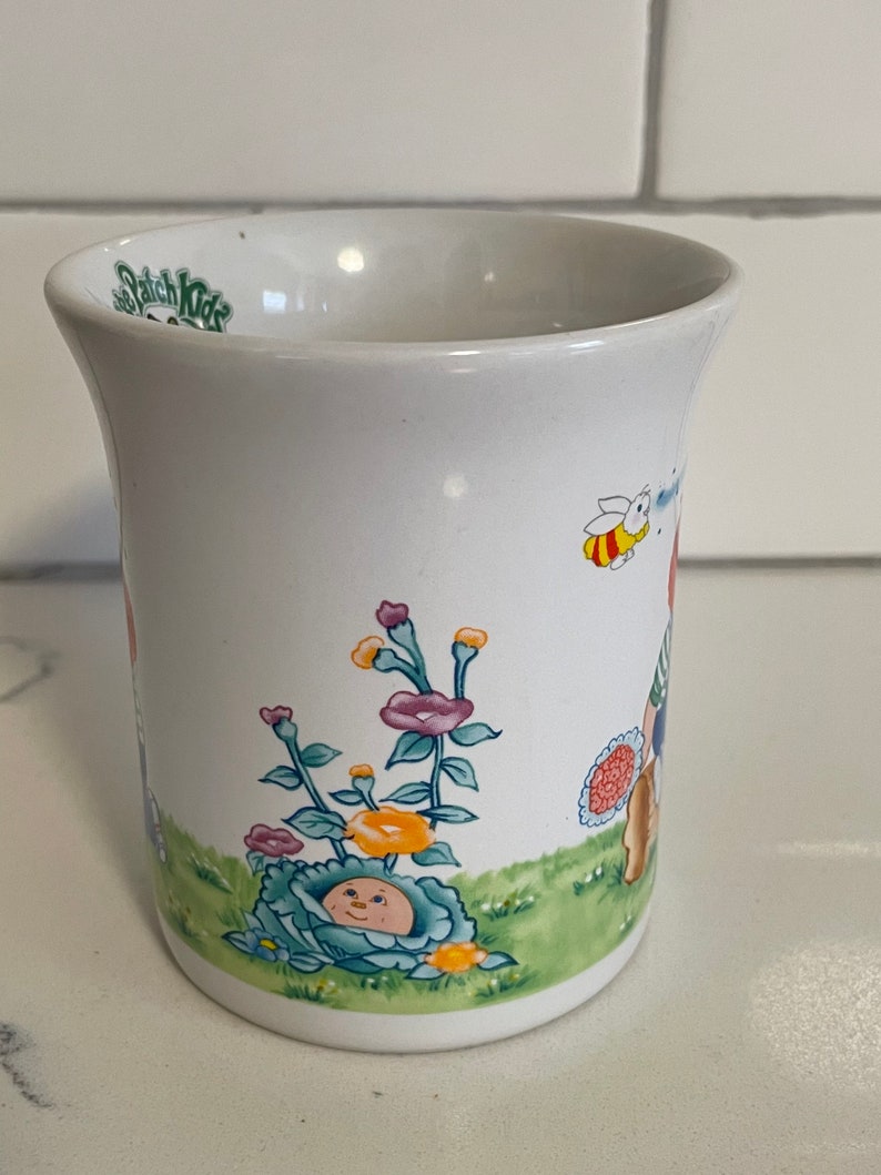 Vintage 1984 Cabbage Patch Kids Picnic in the Rain Mug Cup - Etsy