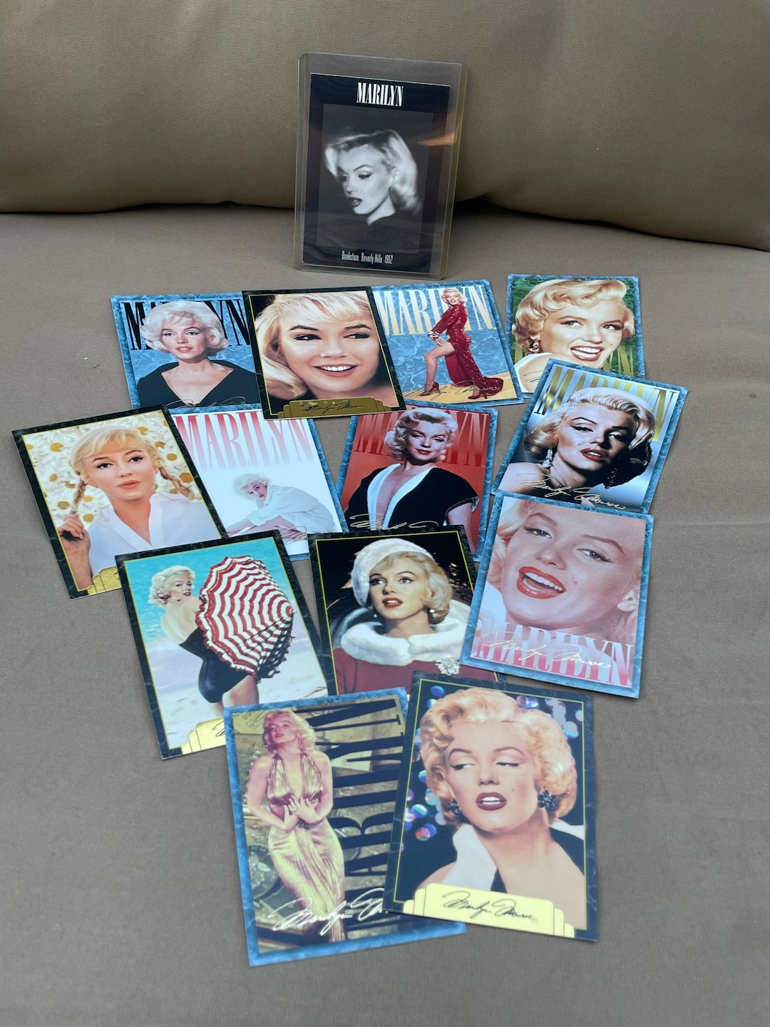 Marilyn Monroe Trading Card - Set of 14 Cards 1993 & 1995 Sports Time ...