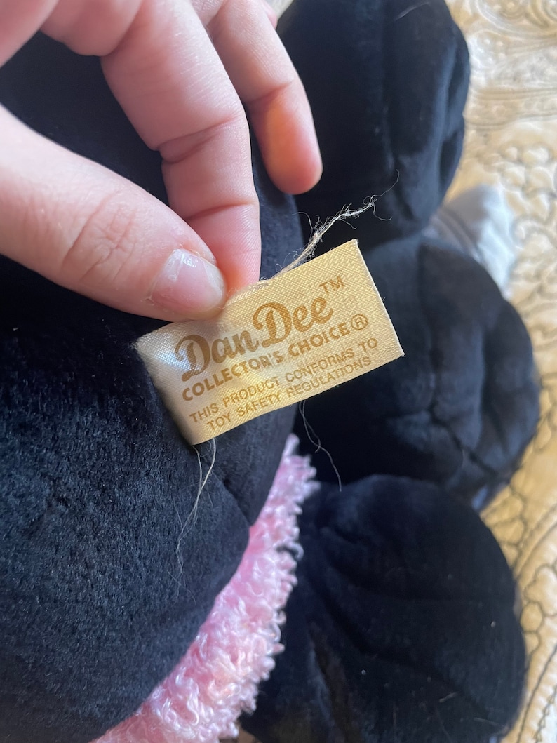 Dan Dee Black Pink Poodle Plush Puppy Dog Giant Stuffed Animal - Etsy