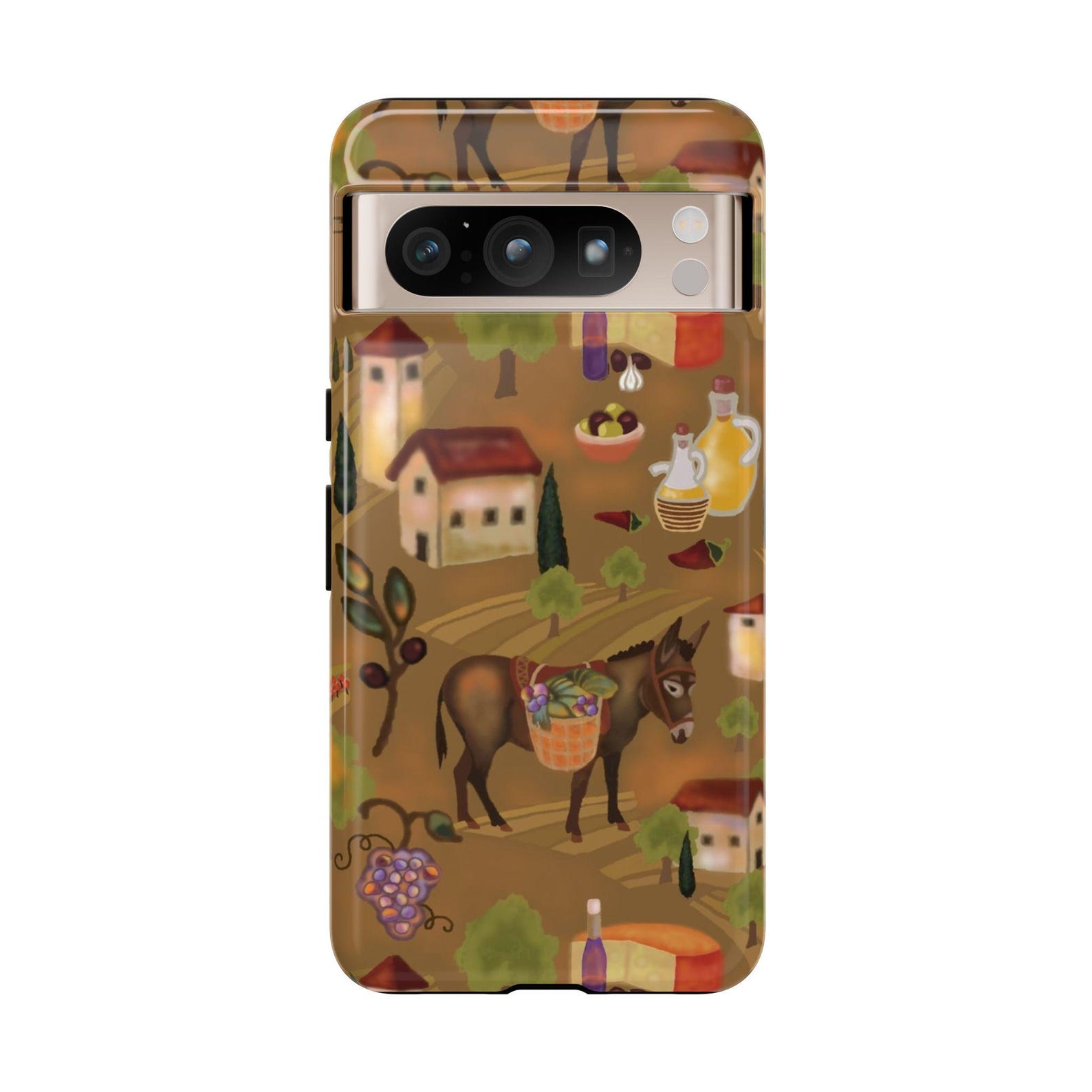 Tuscan Fun Rustic Farmhouse Phone Case Nature-inspired Tough Cases for ...