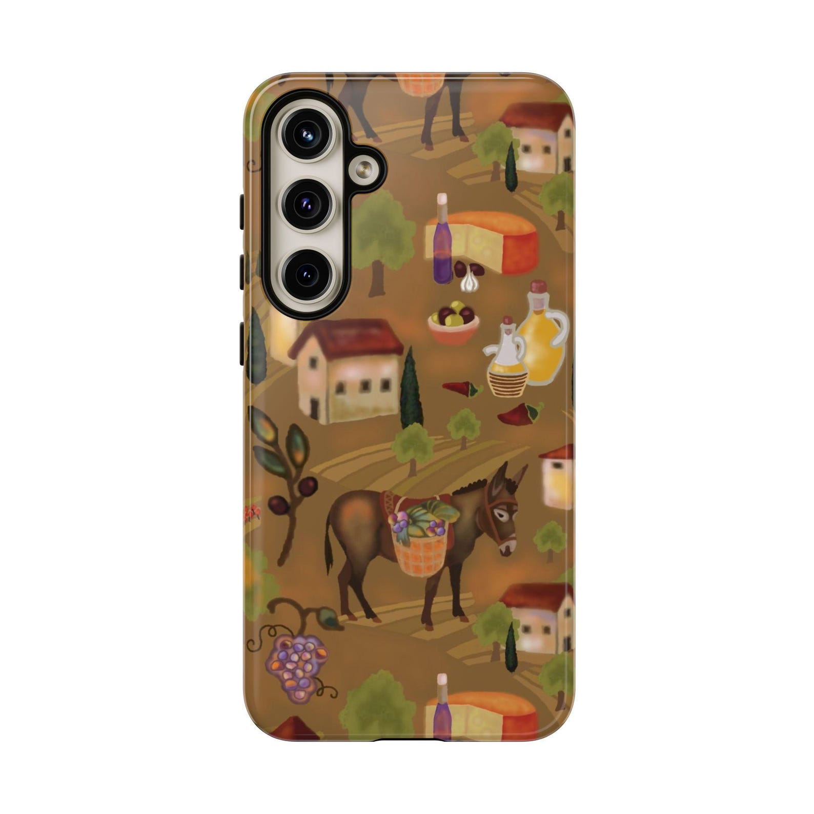 Tuscan Fun Rustic Farmhouse Phone Case Nature-inspired Tough Cases for ...