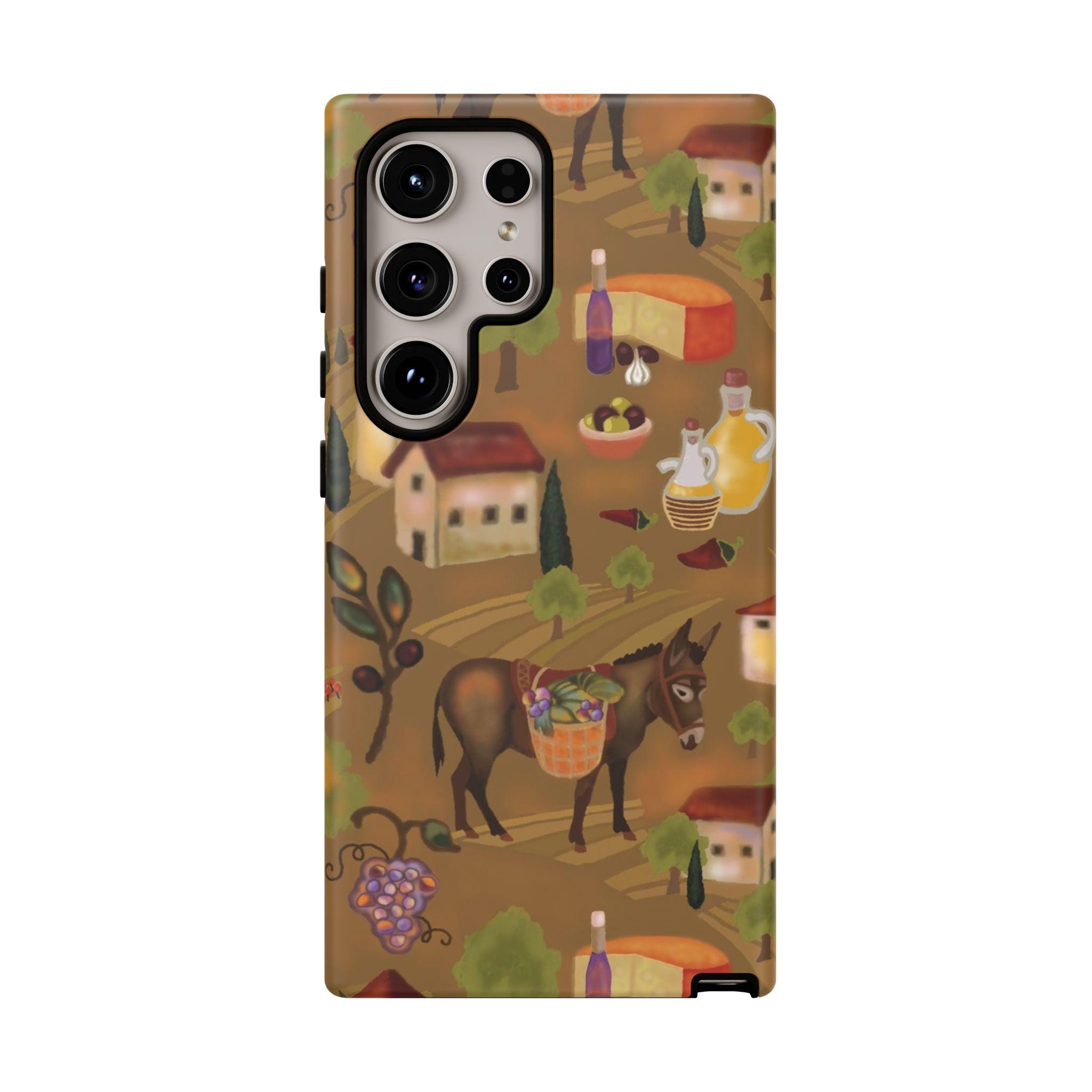 Tuscan Fun Rustic Farmhouse Phone Case Nature-inspired Tough Cases for ...