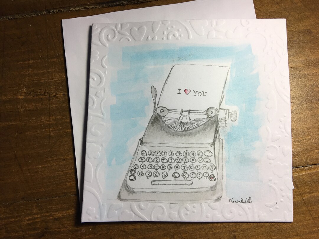 Original Art Cards Hand Drawn - Etsy