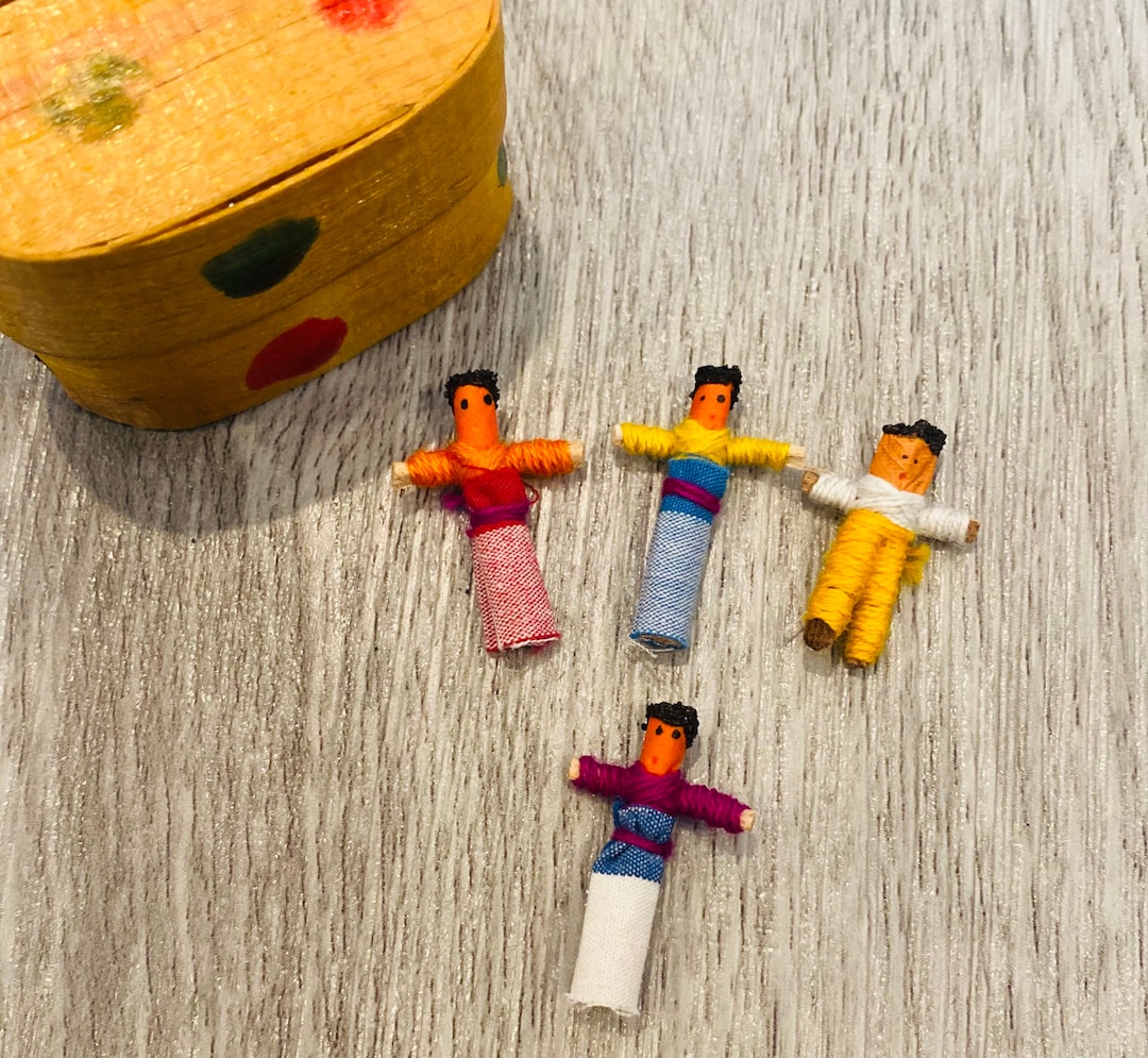 Mini Worry Dolls! Leave Your Worries With These Dolls. - Etsy
