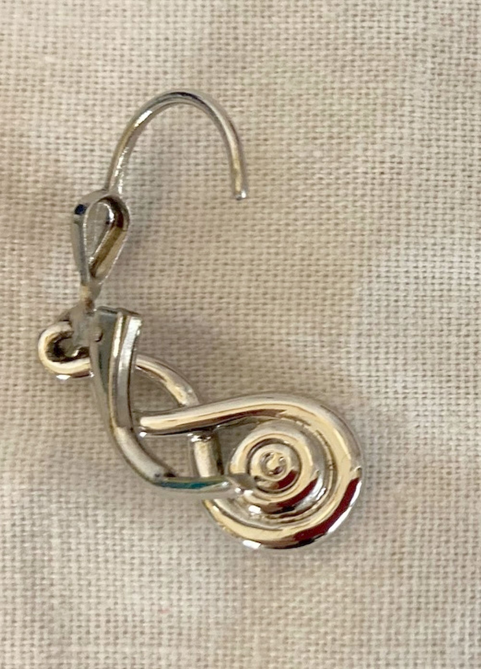 Paua Shell Set in Sterling Silver Earrings by Ariki - Etsy