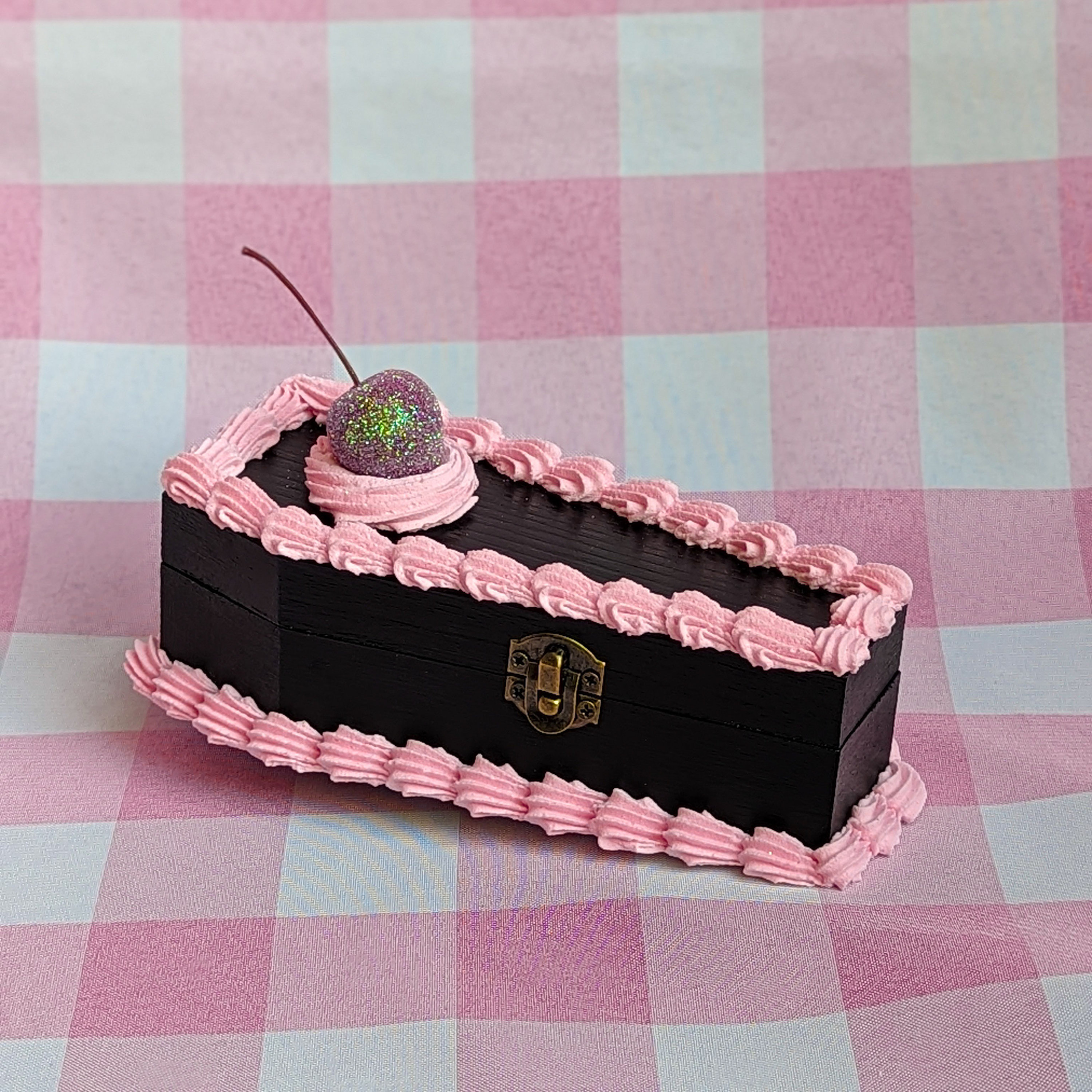 Fake Coffin Shaped Cake Box - Etsy
