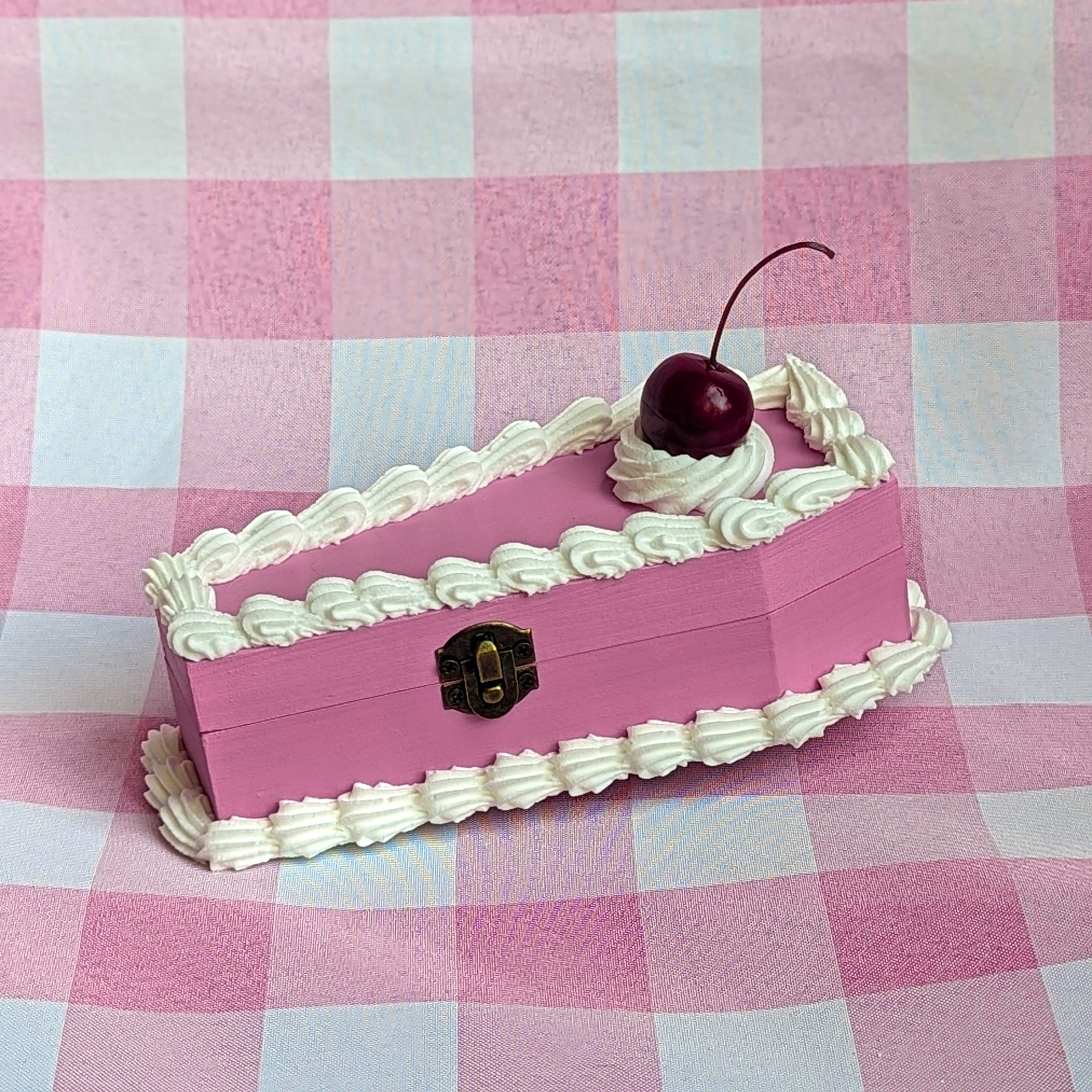 Coffin Shaped Fake Cake Box - Etsy