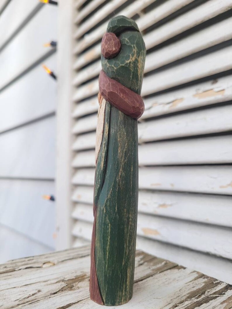 Hand Carved Father Christmas - Etsy