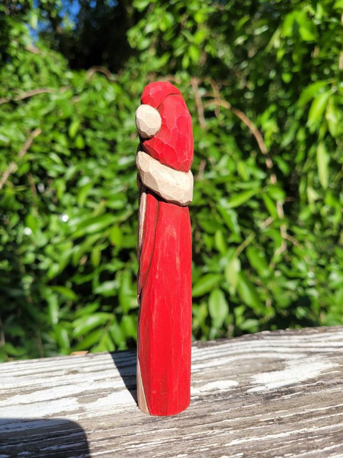 Hand Carved Pride Santa - Etsy
