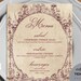 Celestial Wedding Menu Template, Galaxy Menu, Outer Space Editable ...