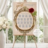Storybook Seating Chart With Purple Flowers Inspired by Rapunzel, Open ...