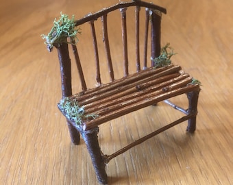 Fairy Garden Bench - Etsy