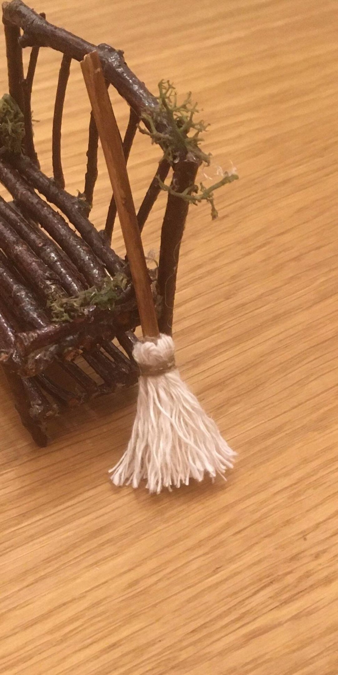 Fairy Broom Plus a Free Wooden Fairy - Etsy UK