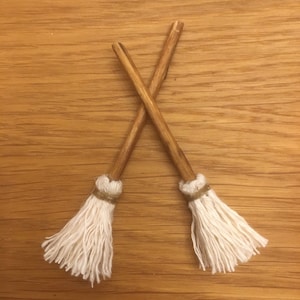 Fairy Broom Plus a Free Wooden Fairy - Etsy
