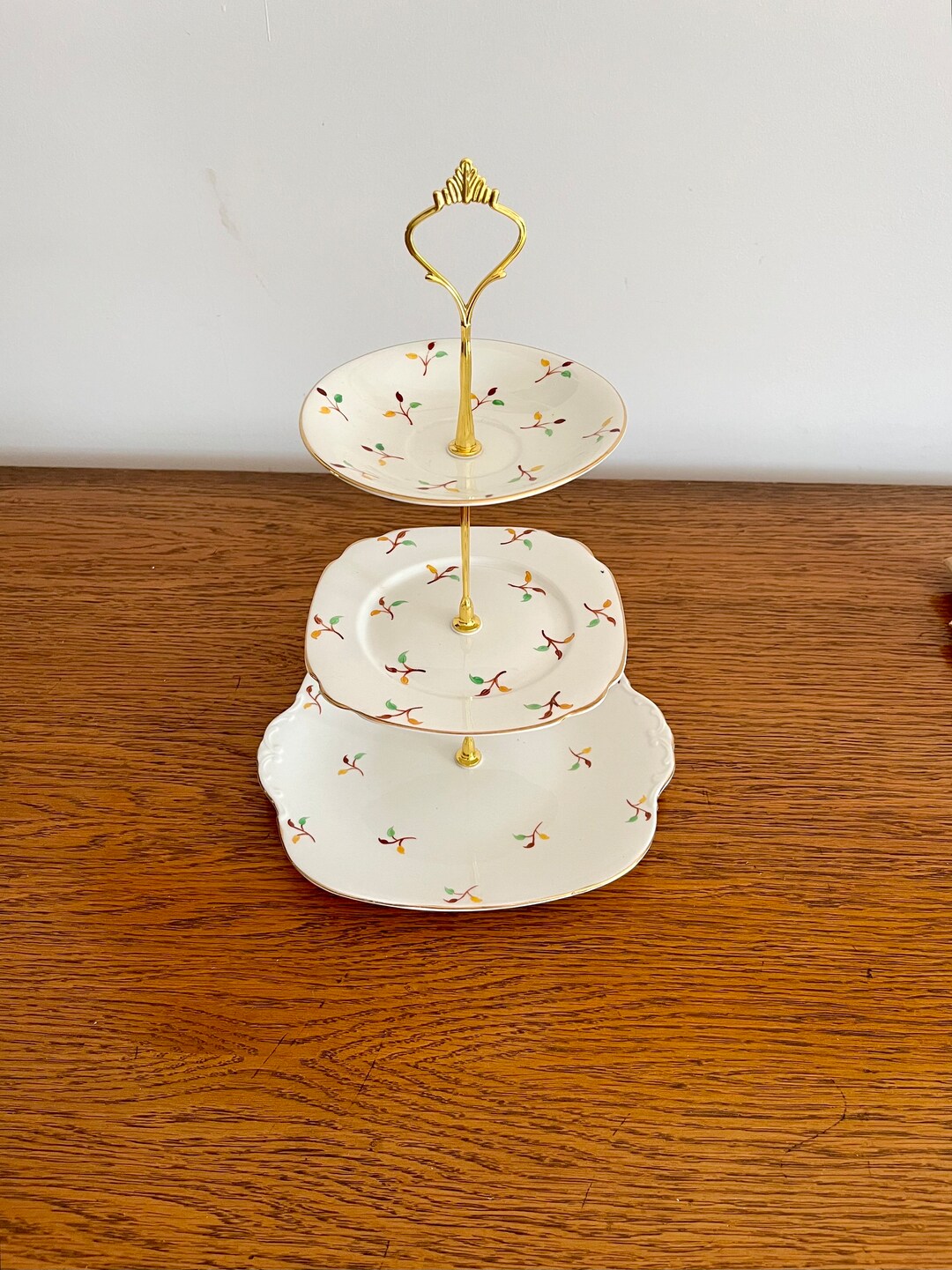 Very Pretty Windsor Bone China Three Tier Cake Stand - Etsy